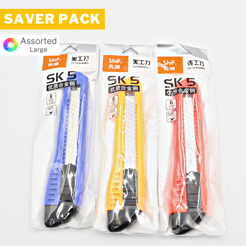 Saver Pack - 3 pcs - Heavy Duty Plastic Cutter, Large Size – KulayATBP