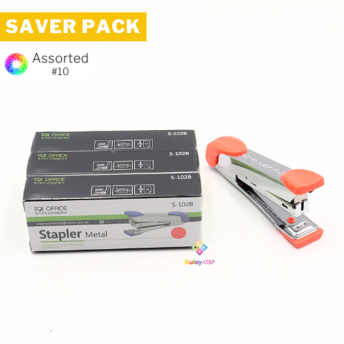 Saver Pack - 3 Pieces - SQI Metal Stapler (Small) – KulayATBP